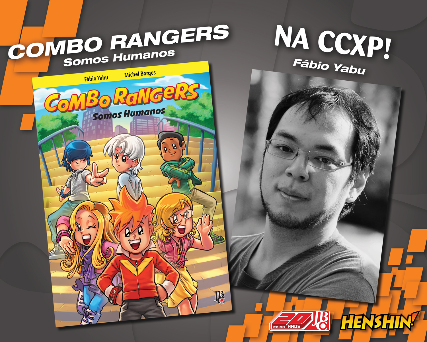#LançamentoCCXP : Combo Rangers – Somos Humanos - Made in Japan