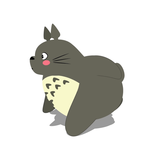 GIFs de Totoro circulando pela Internet - Made in Japan