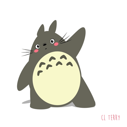 GIFs de Totoro circulando pela Internet - Made in Japan