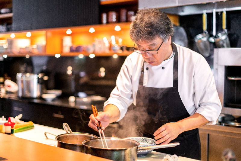 Perfil do chef: Satoshi Kaneko - Hashitag