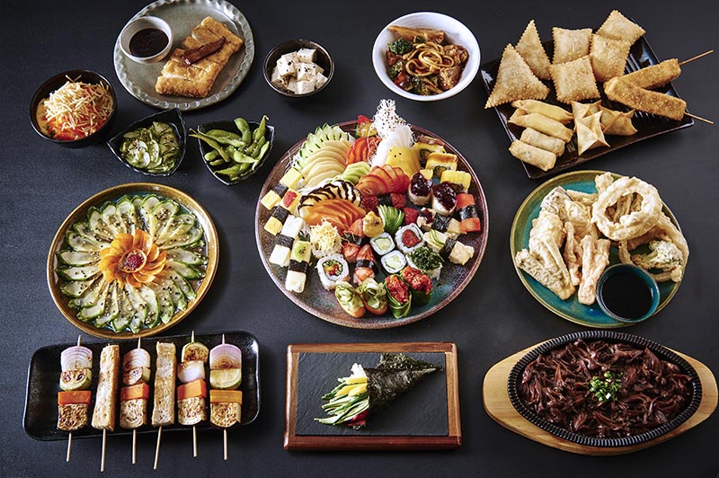 Rodízio japonês vegetariano - Made in Japan